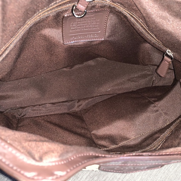 Coach | Bags | Coach Signature Strip Devin Shoulder Bag Coach F2 | Poshmark